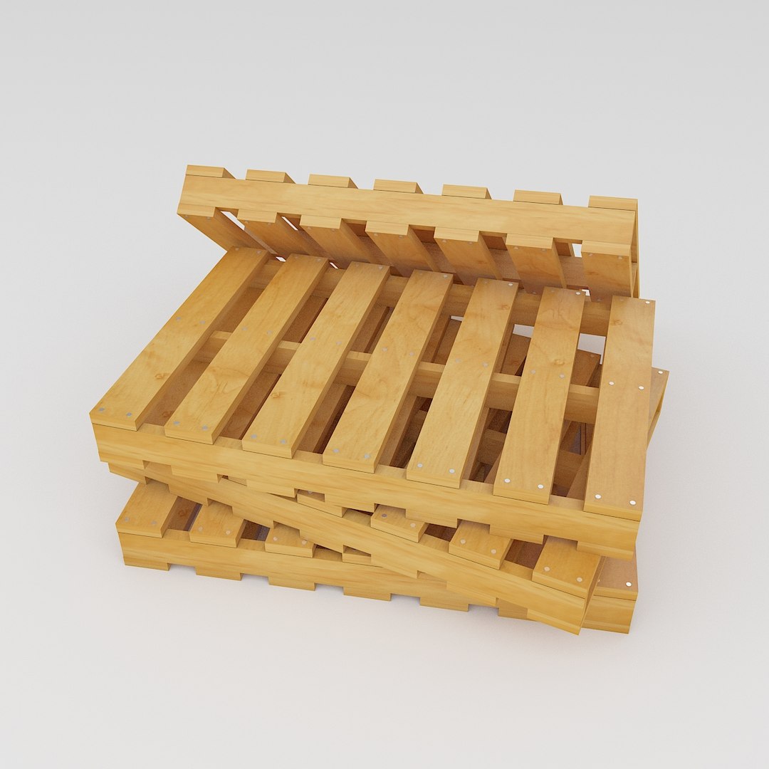 Wooden Pallet 3D Model - TurboSquid 1519168