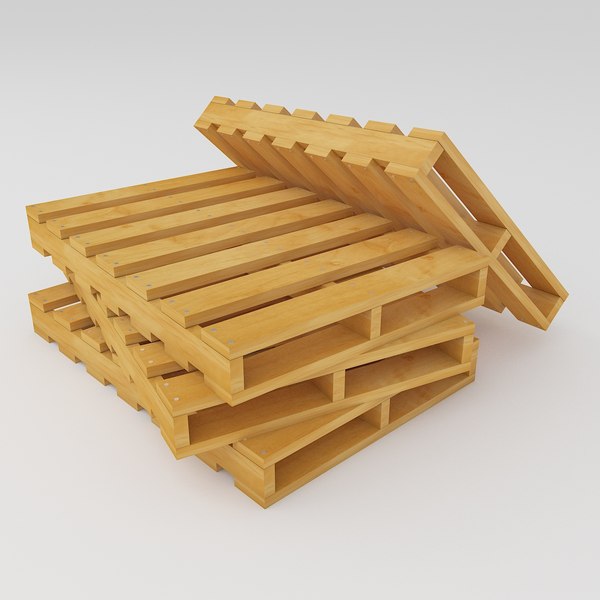 Wooden pallet 3D model - TurboSquid 1519168