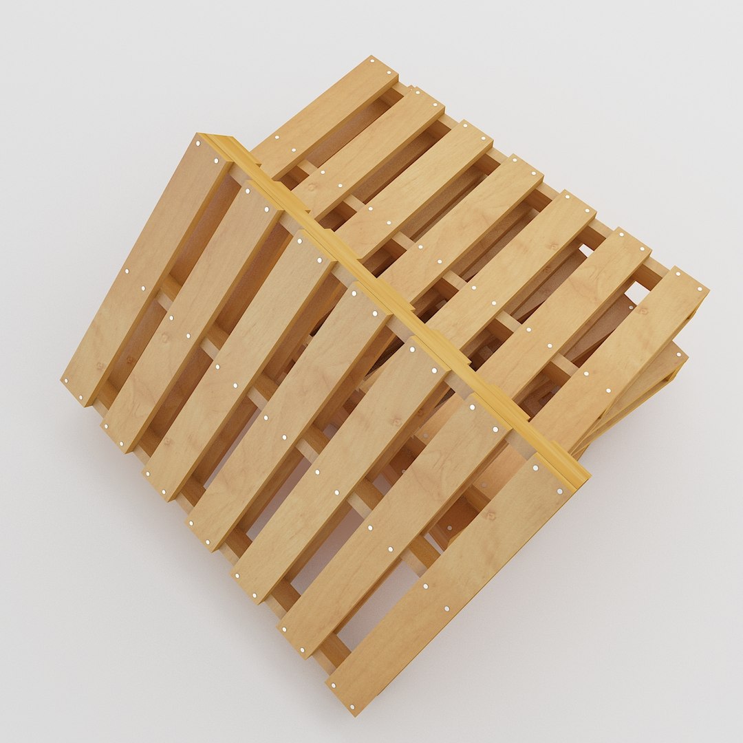 Wooden Pallet 3D Model - TurboSquid 1519168