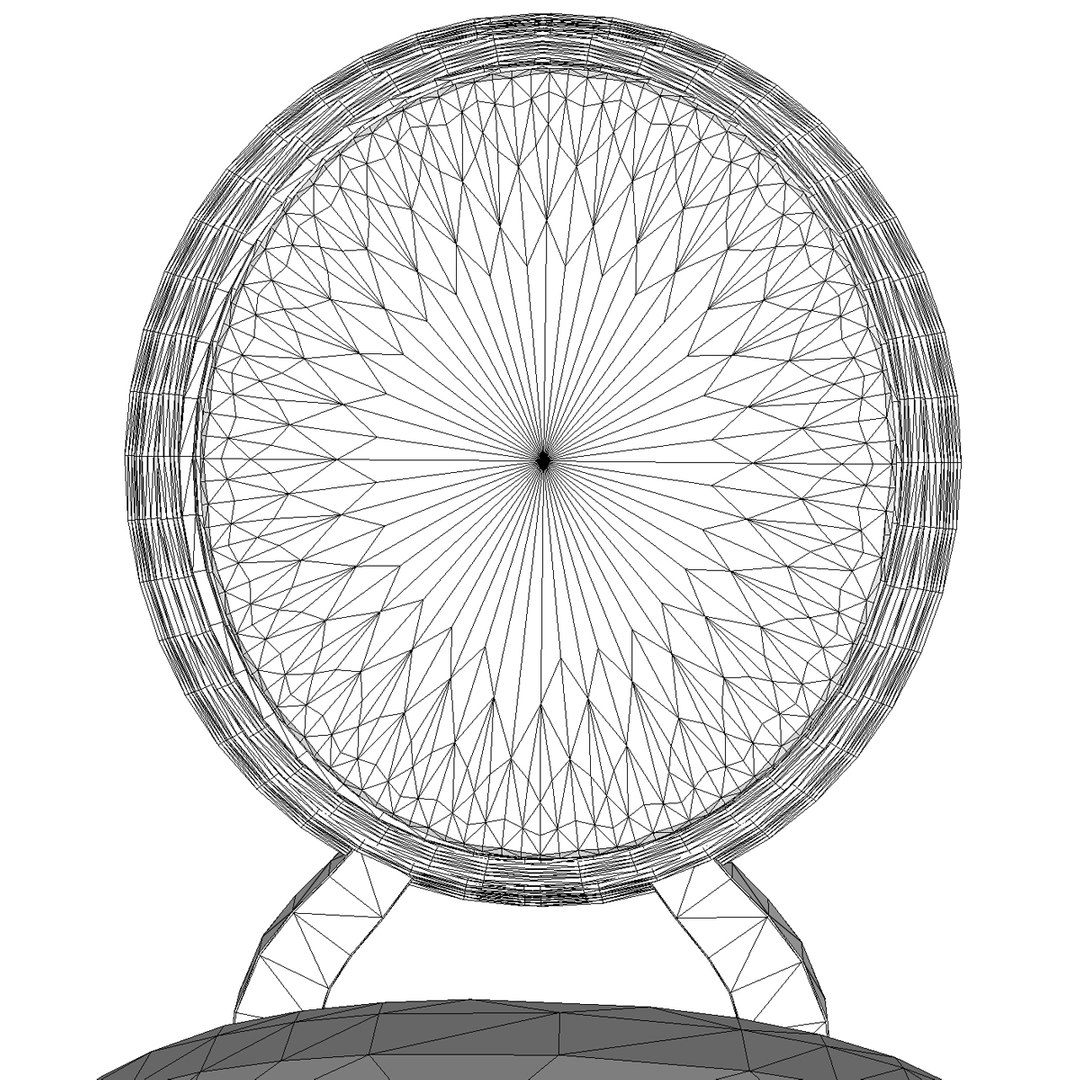 3d Model Louis Xv Chair