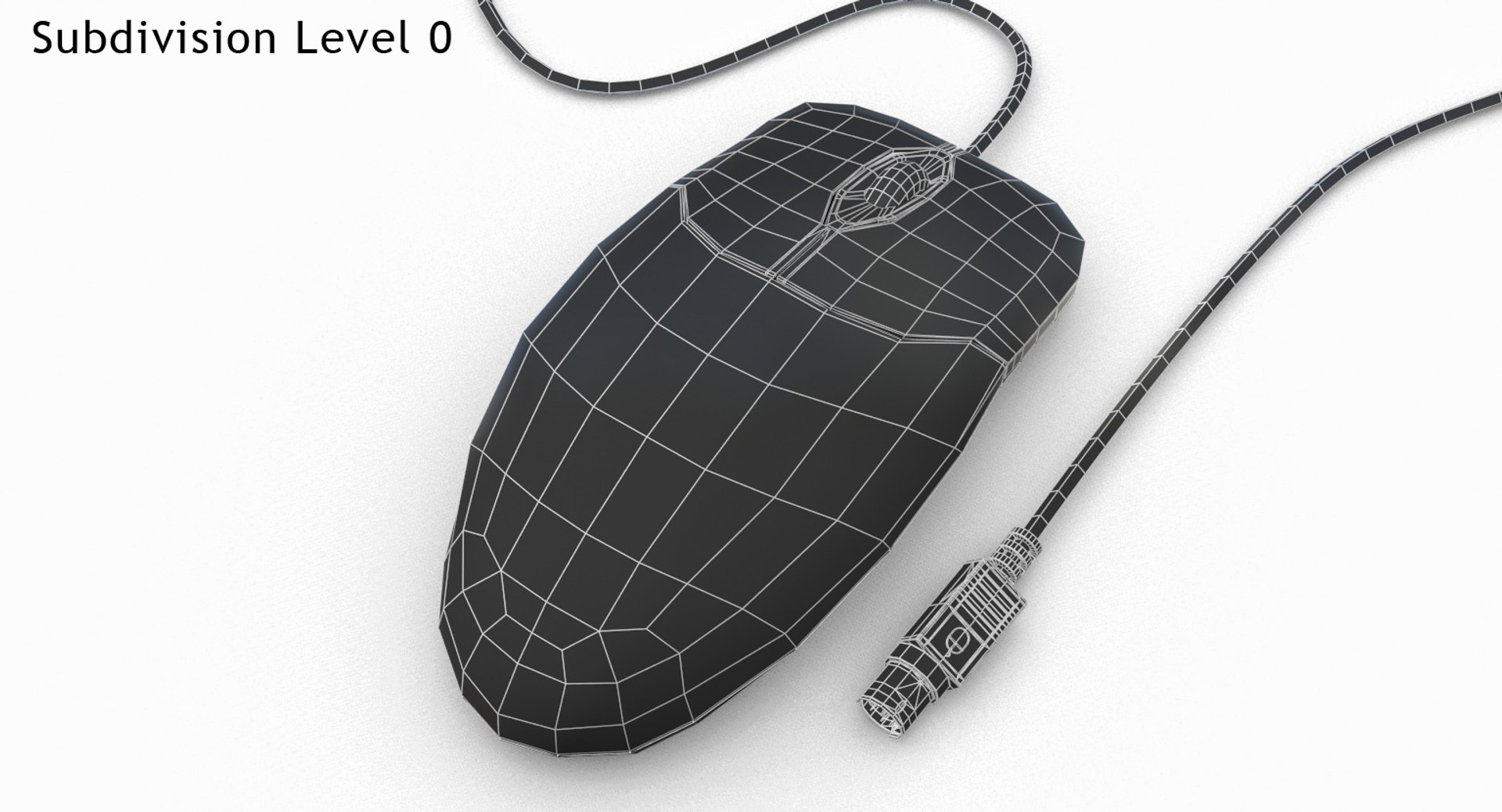 3d Model Of Mouse Genius Netscroll 120