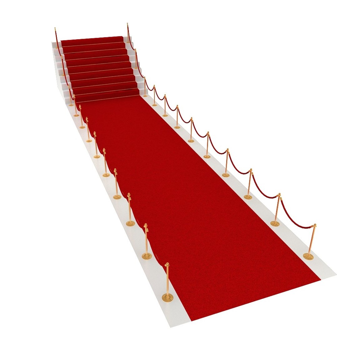 3d Model Red Carpet