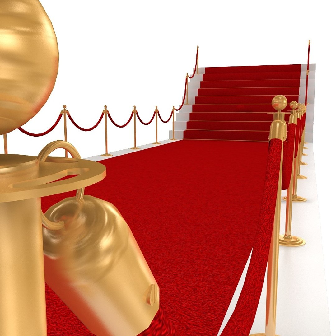 3d Model Red Carpet