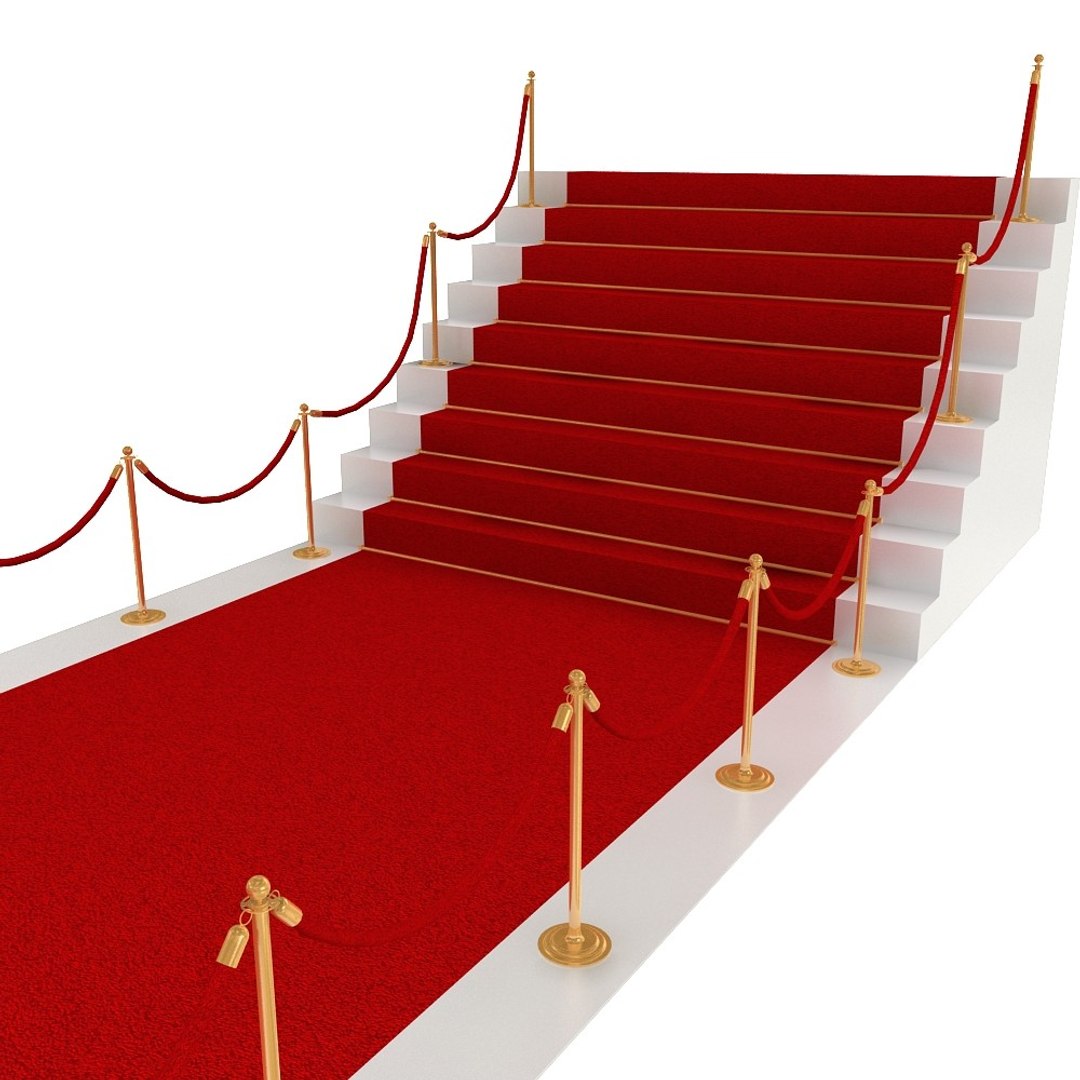 3d Model Red Carpet