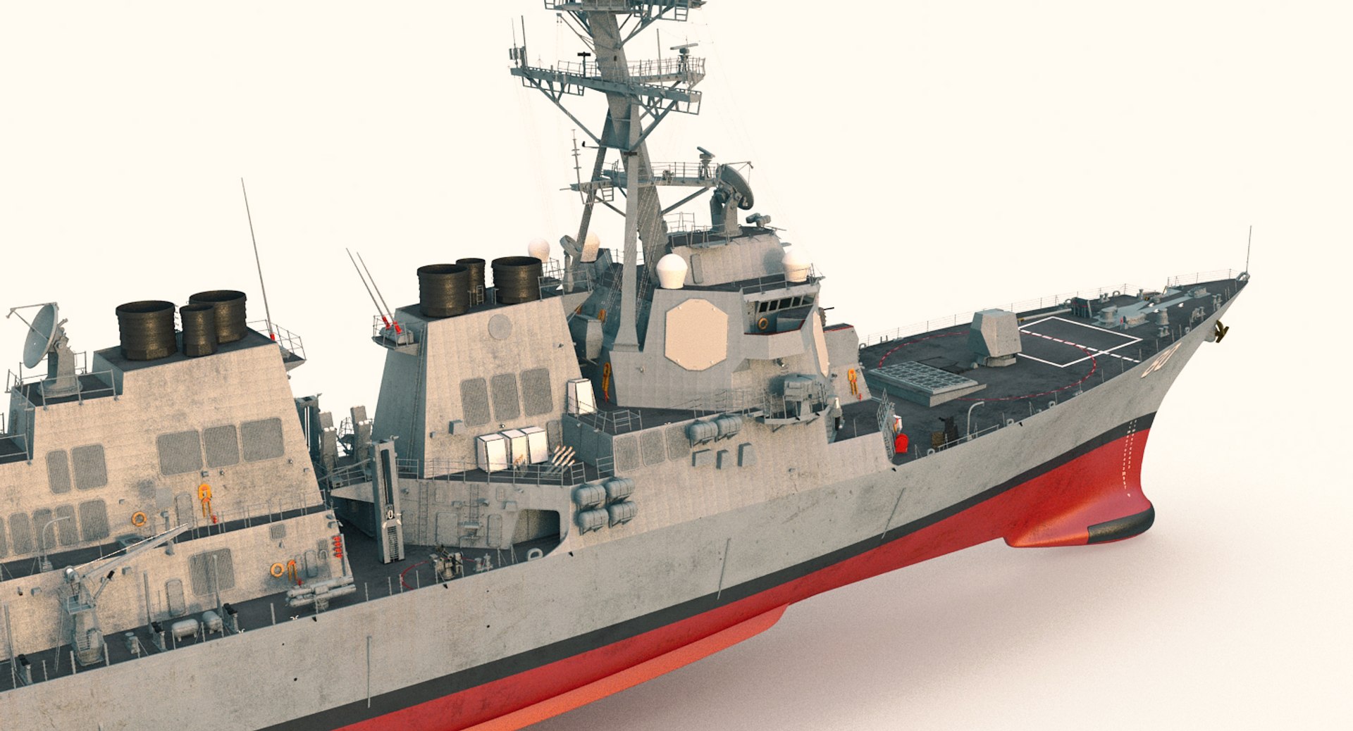 Uss Ddg 80 3D Model - TurboSquid 1381566
