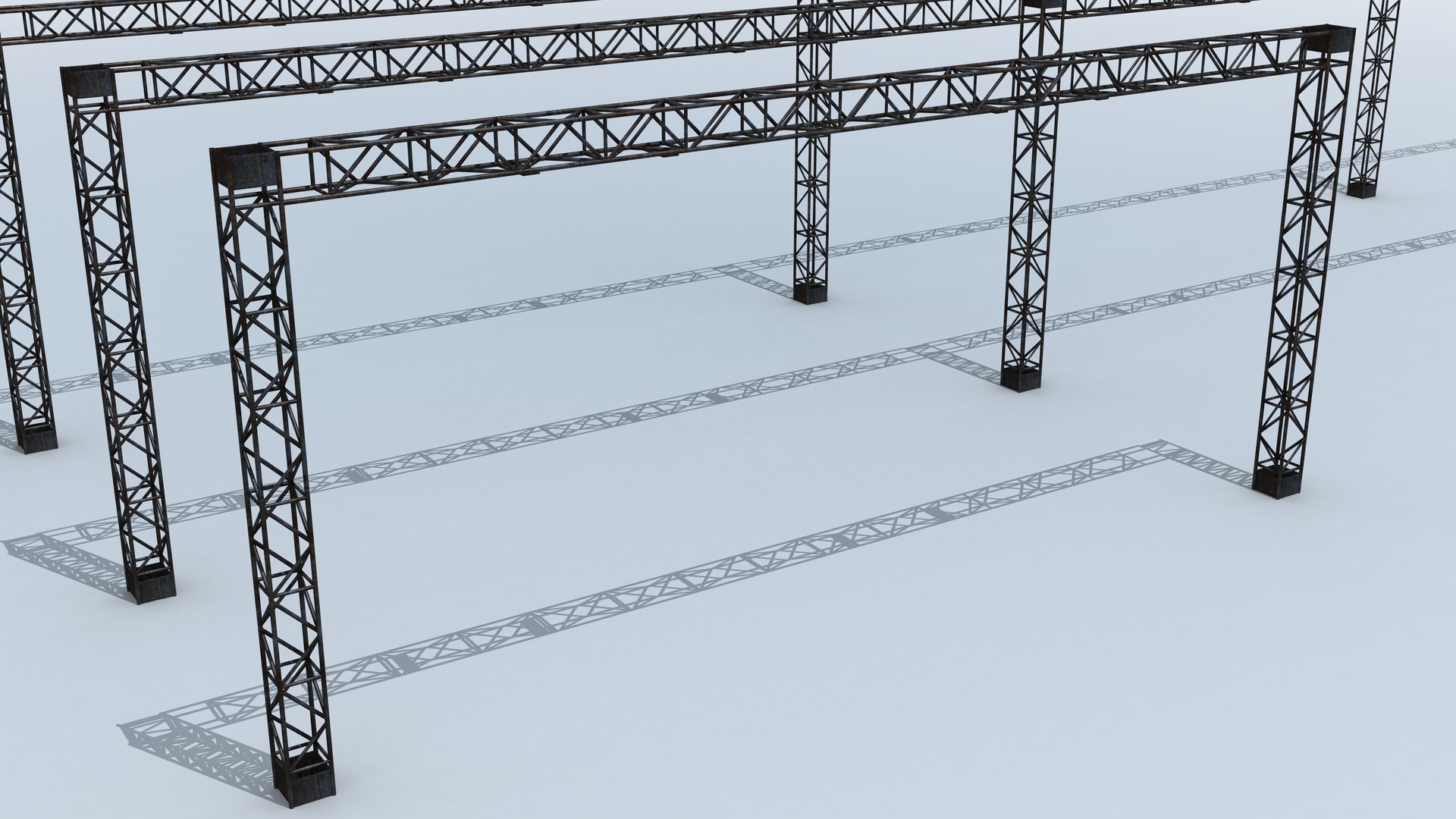 3D Metal Gantry - TurboSquid 1462380