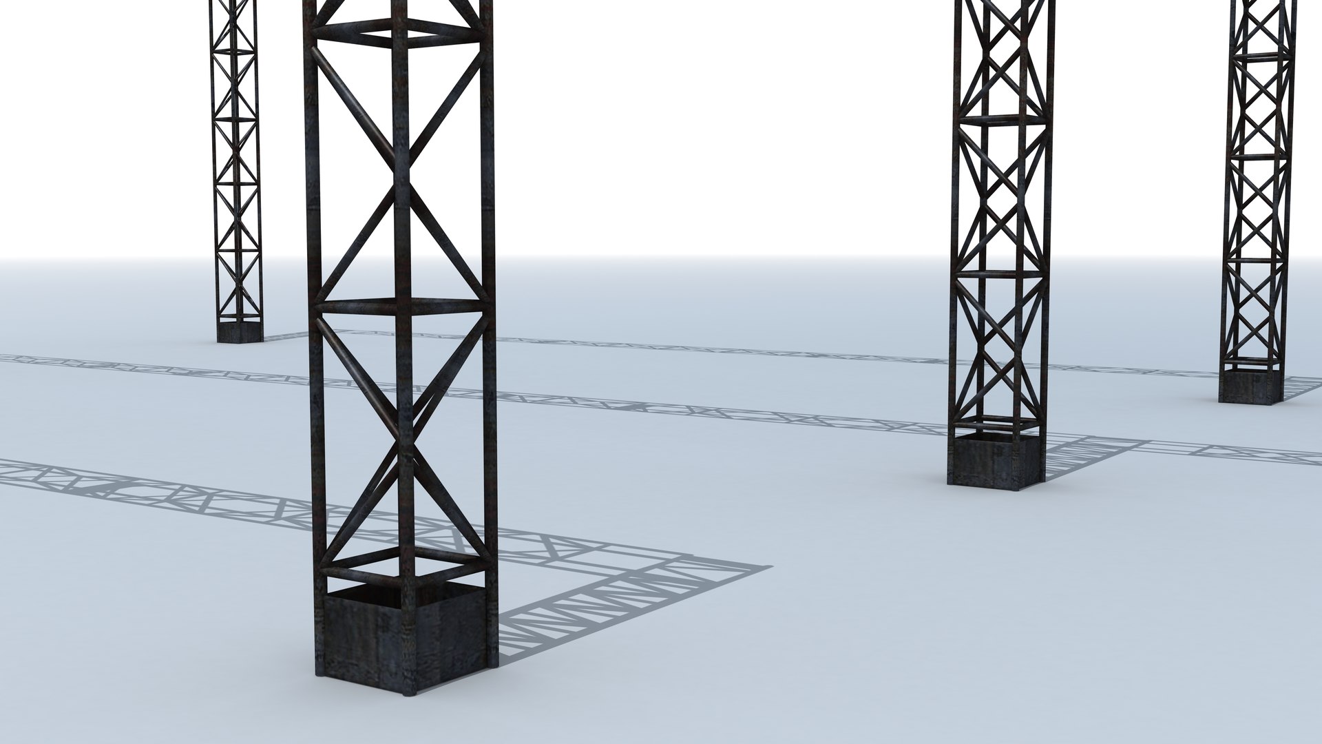 3D Metal Gantry - TurboSquid 1462380