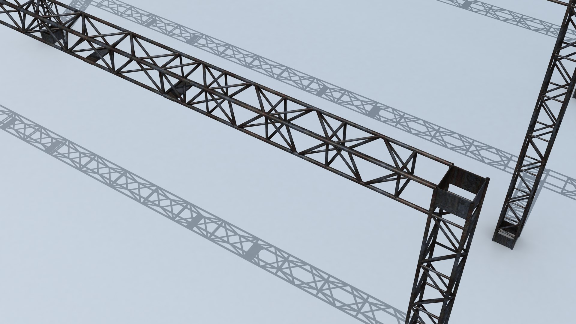 3D Metal Gantry - TurboSquid 1462380