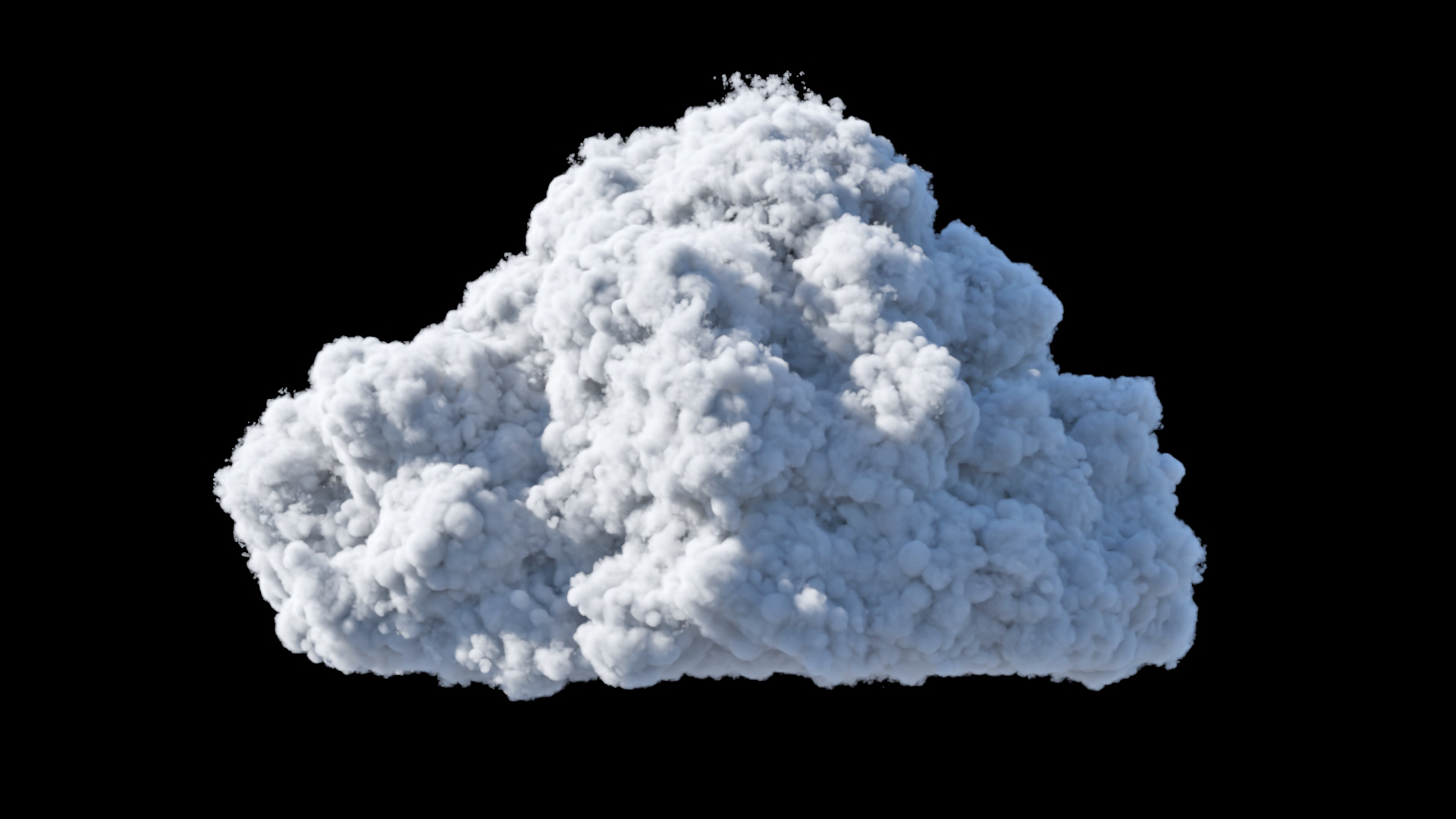 Cloud Pack 02 Cumulus Clouds 3D Model - TurboSquid 2397553