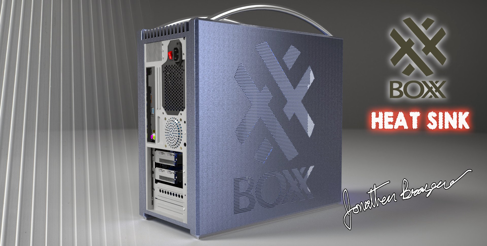 Design Boxx Computers Case 3d Ige