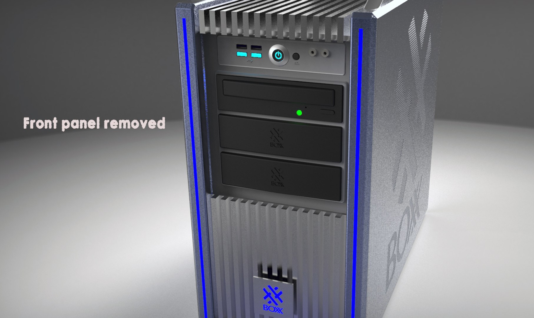 Design Boxx Computers Case 3d Ige