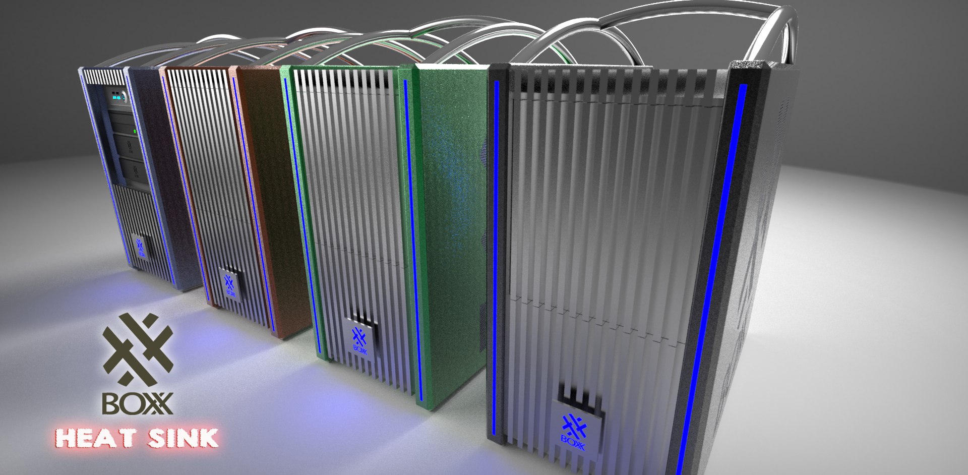 Design Boxx Computers Case 3d Ige