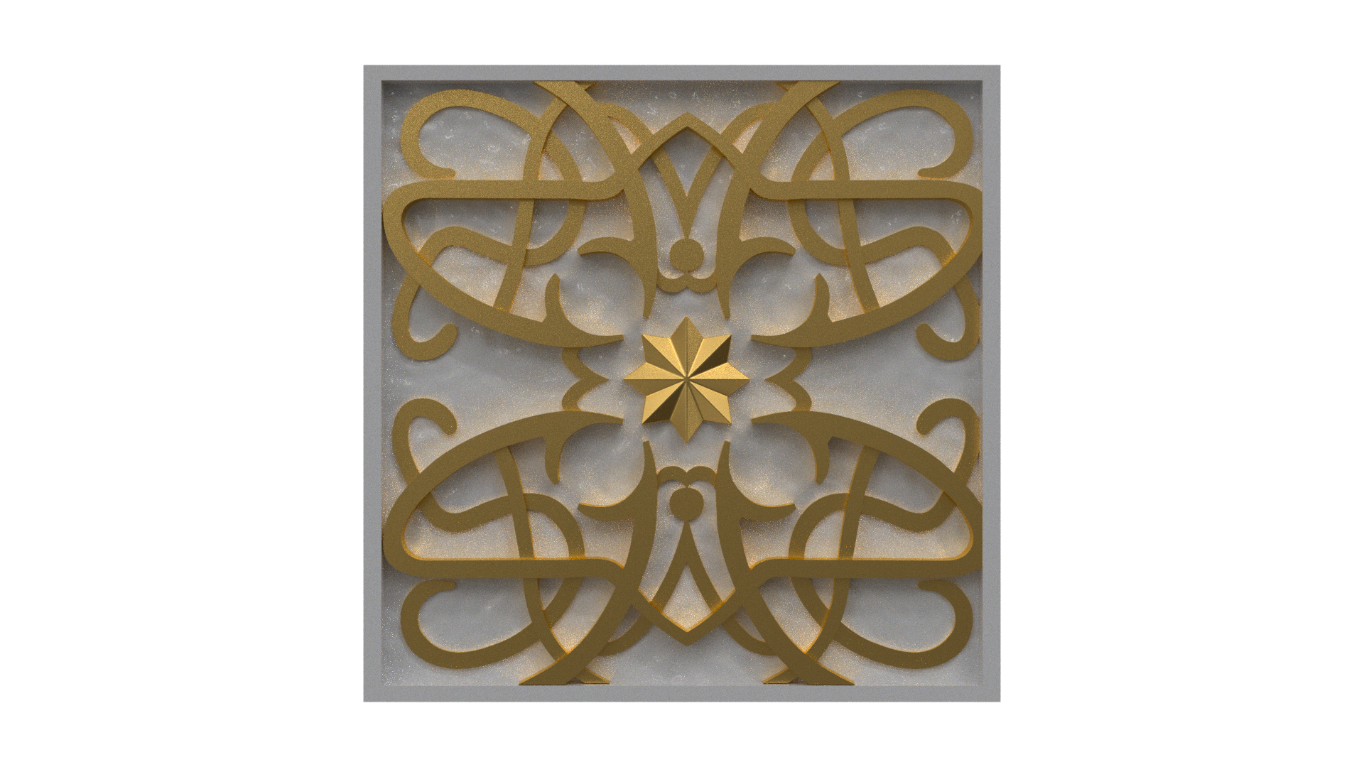 Plaster Decorative Bow DS441 Model - TurboSquid 2377883