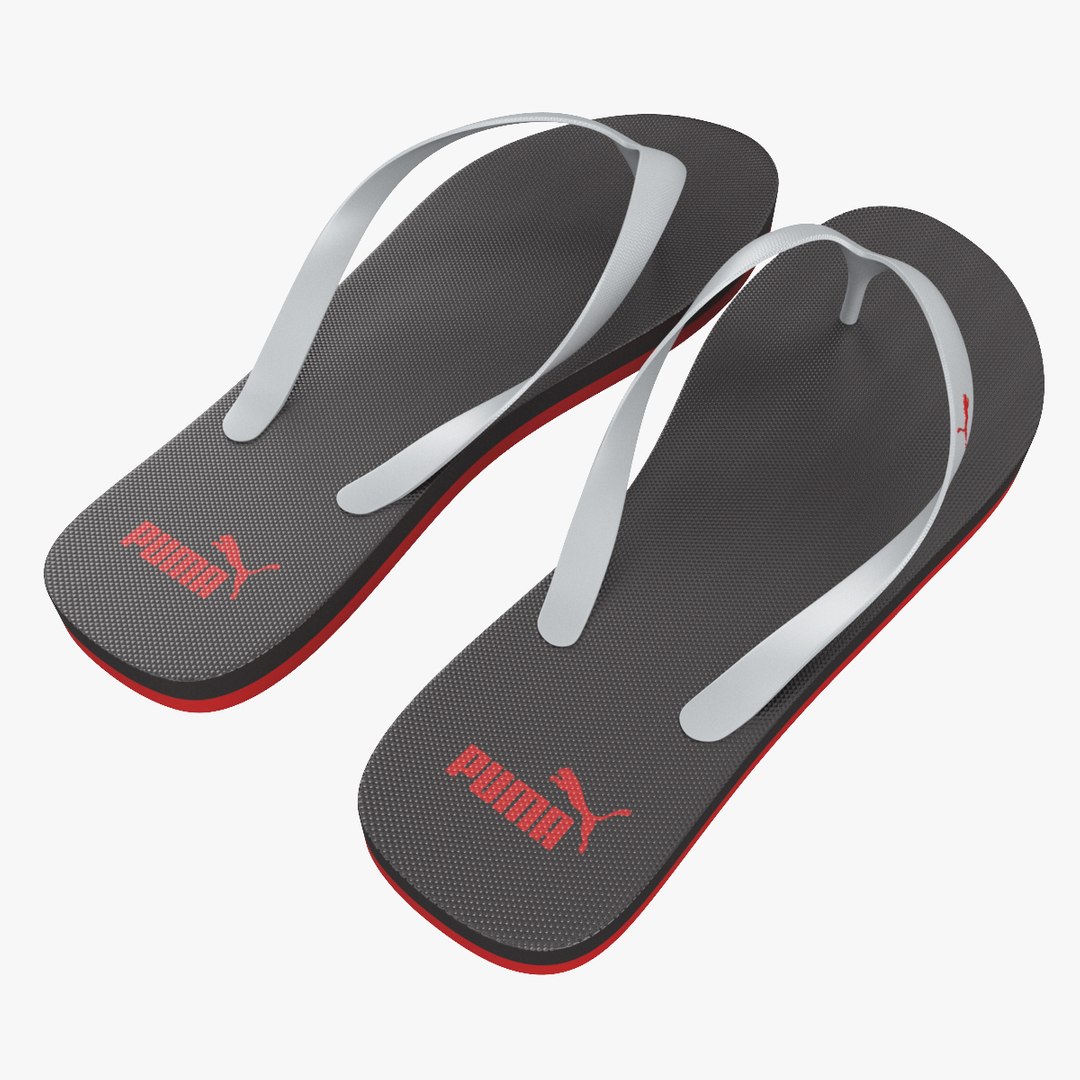 3d puma flip-flops