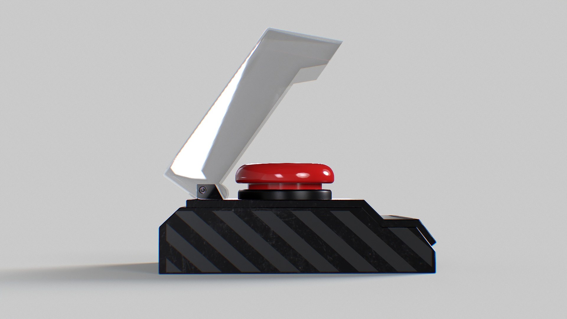 3D Big Red Button For Stress Relief - TurboSquid 1994914