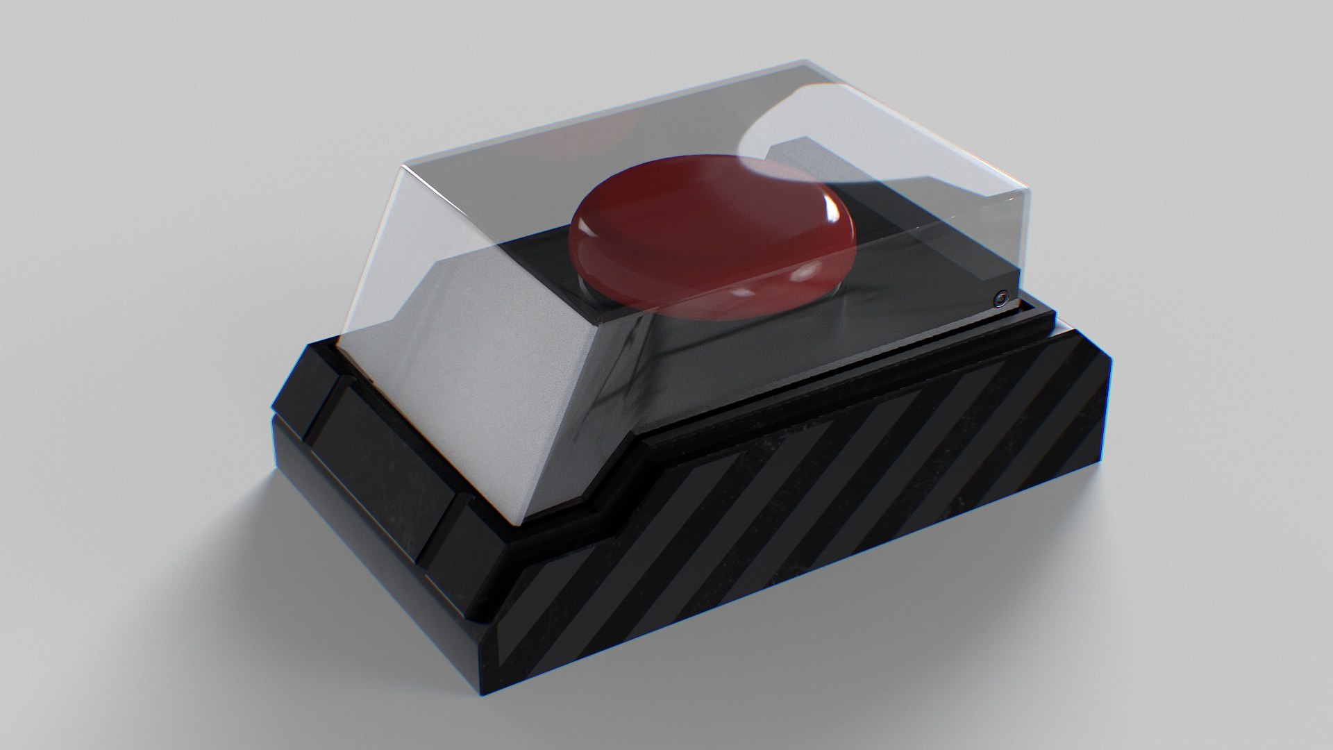 3D Big Red Button For Stress Relief - TurboSquid 1994914