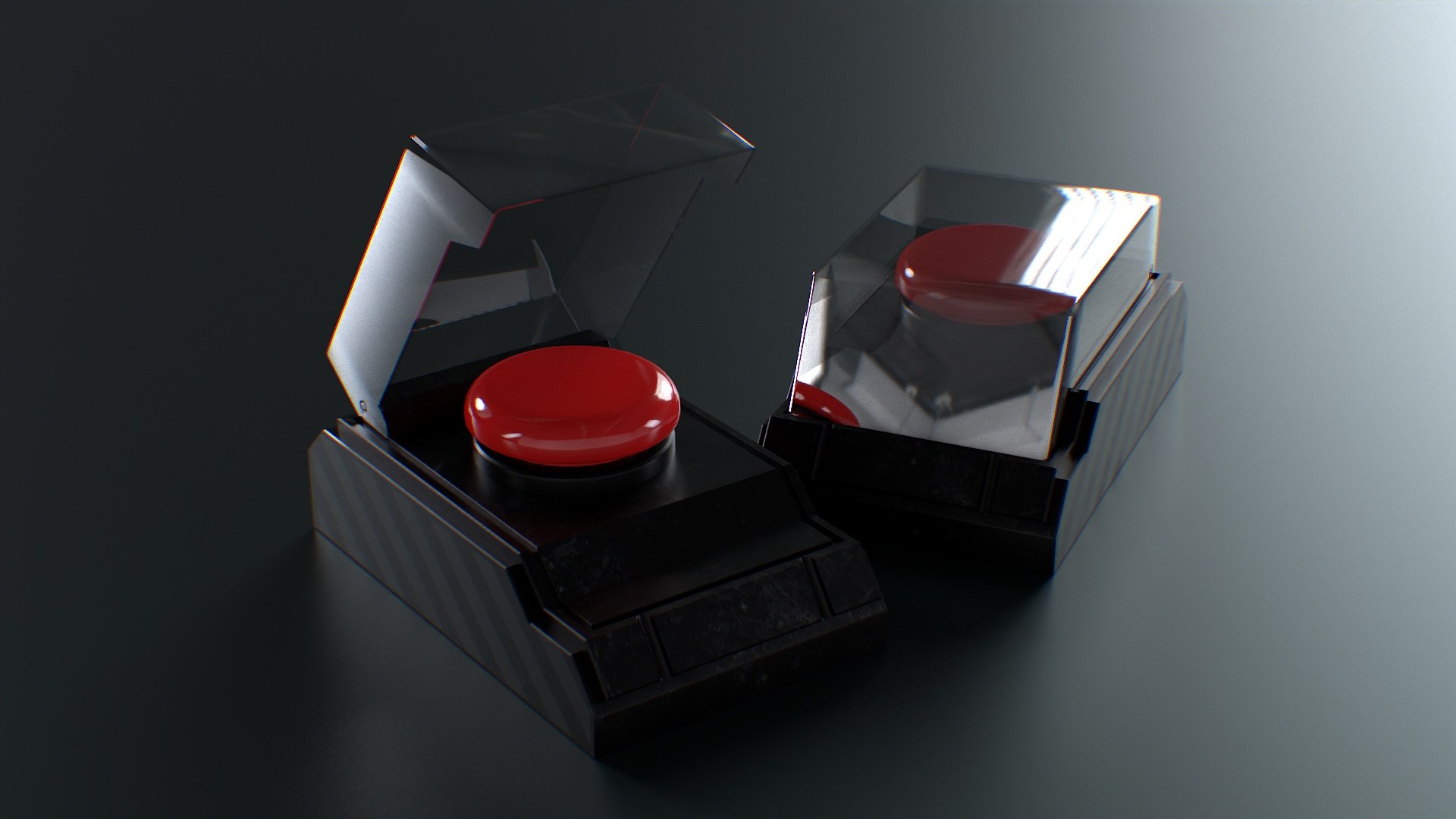 3D Big Red Button For Stress Relief - TurboSquid 1994914