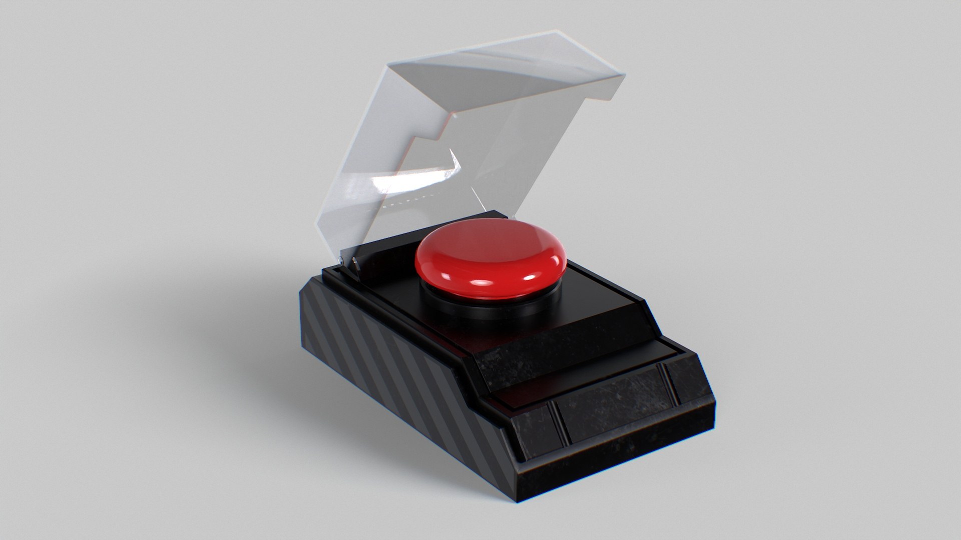 3D Big Red Button For Stress Relief - TurboSquid 1994914
