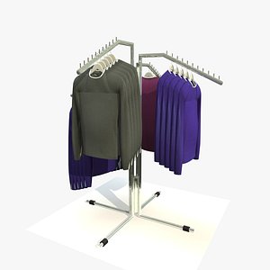 Clothes Stand 3D Models for Download | TurboSquid