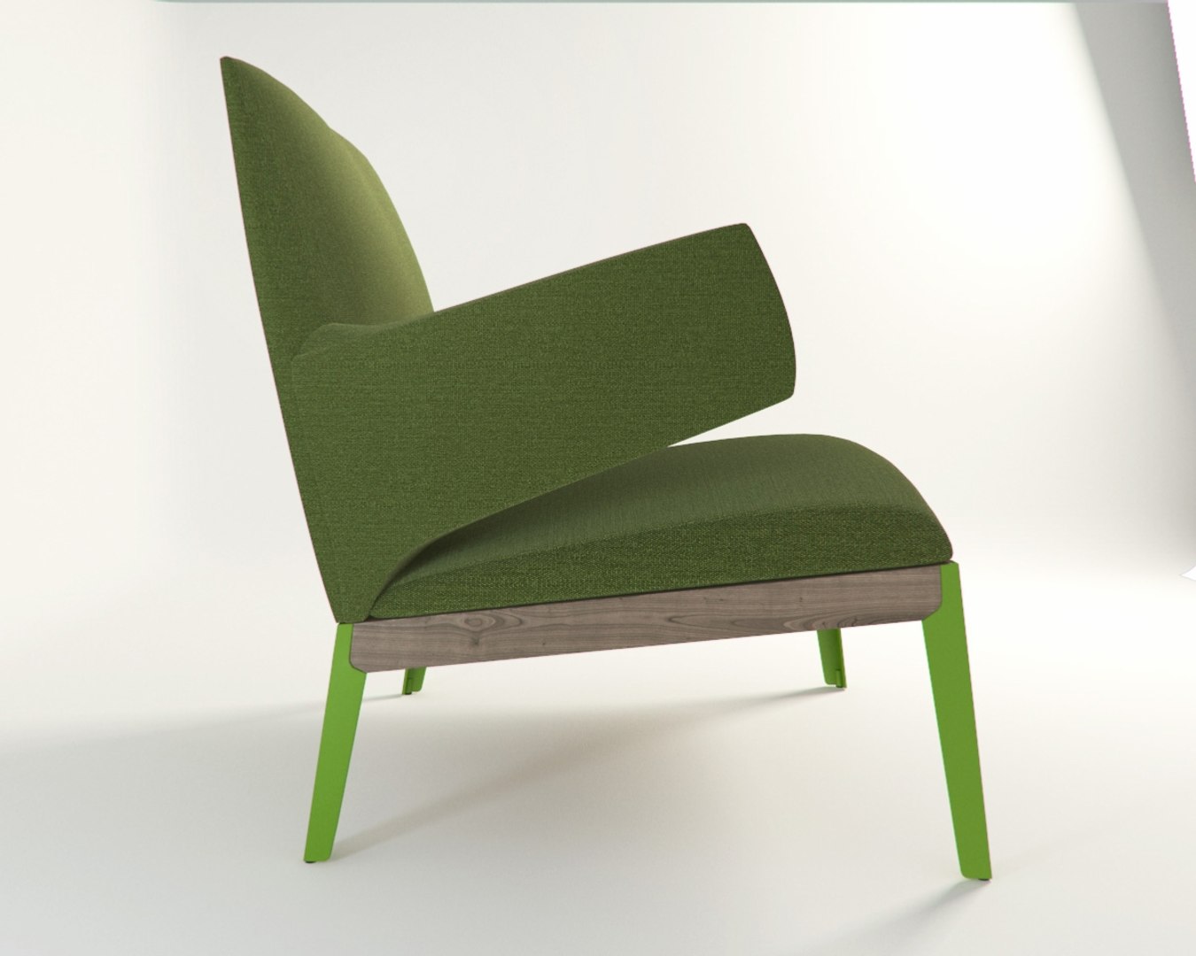 3d Model Hug Armchair Chair