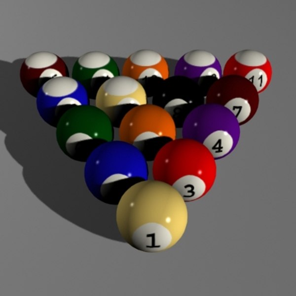 3ds pool photorealistic