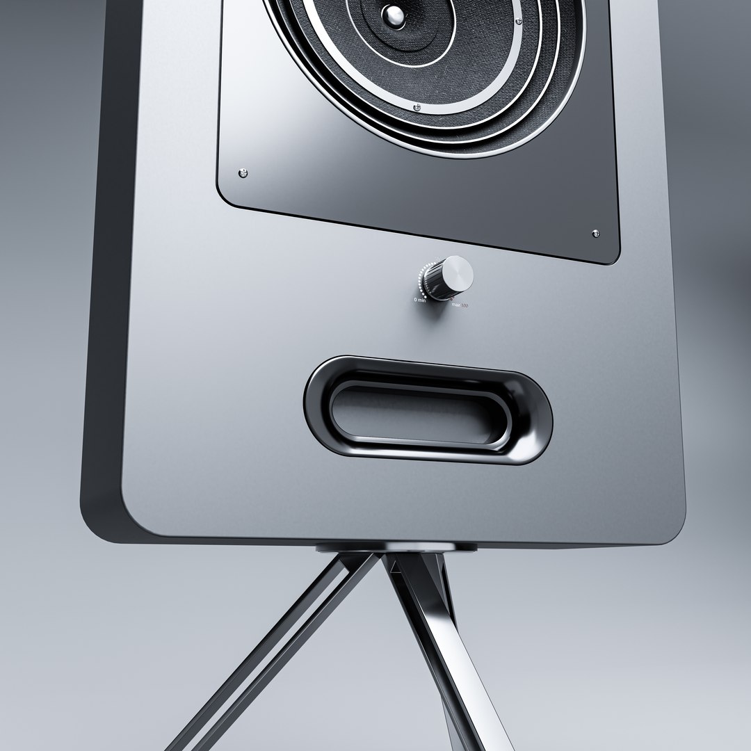 3D Model 3 Speakers - TurboSquid 2068386