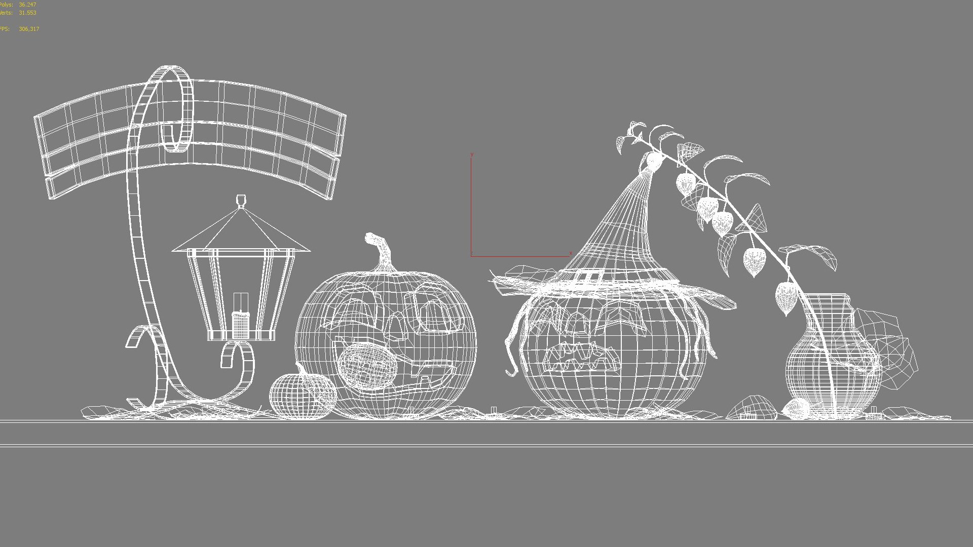 3D Halloween Happy Model - TurboSquid 1641986