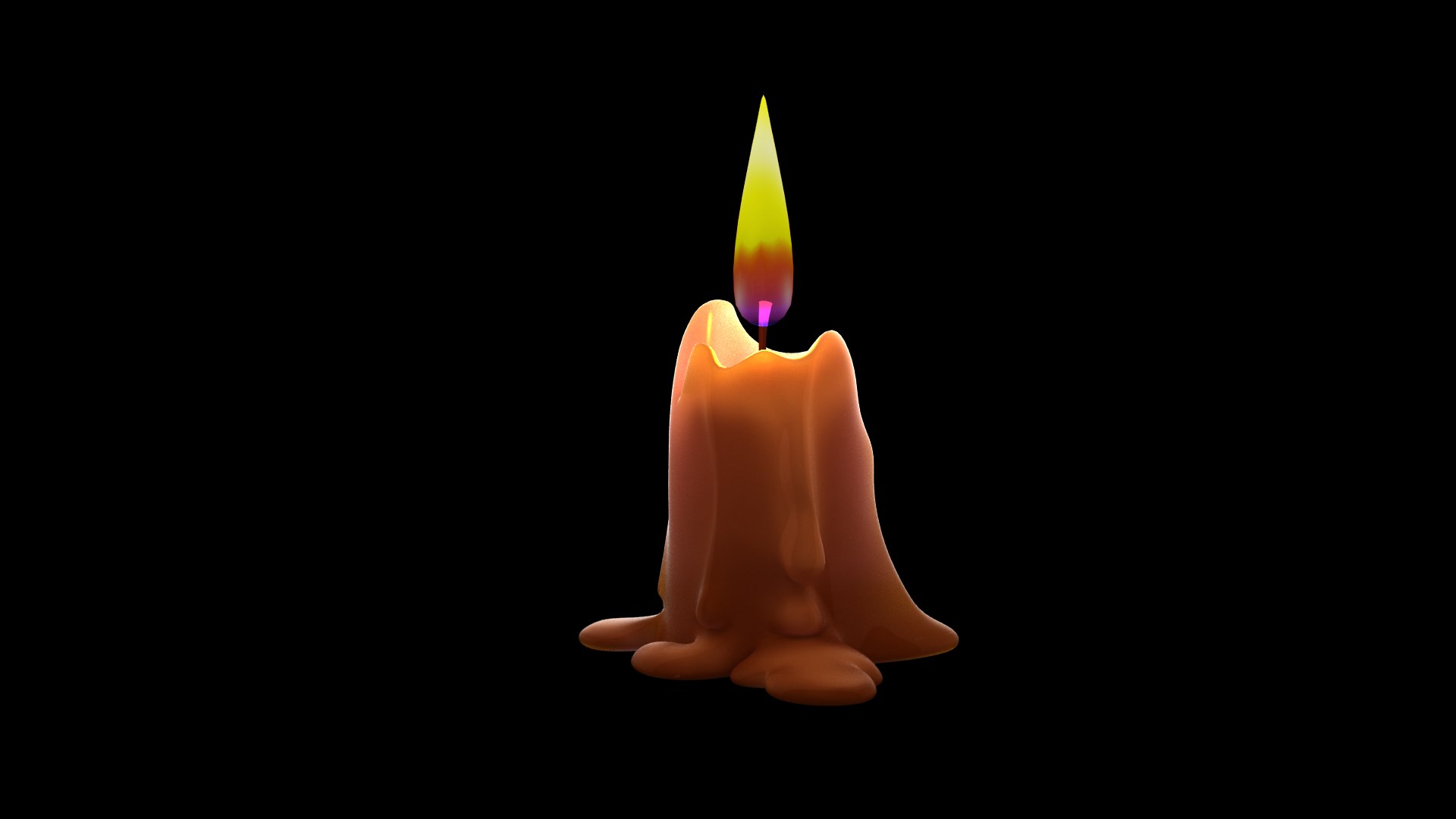Candle 3D model - TurboSquid 1213341