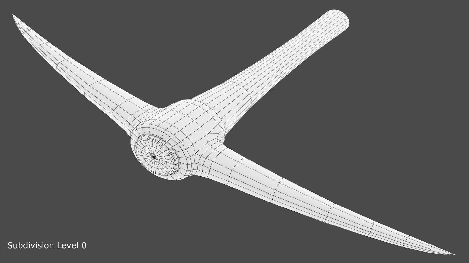 Pickaxe Old 3D Model - TurboSquid 1444769