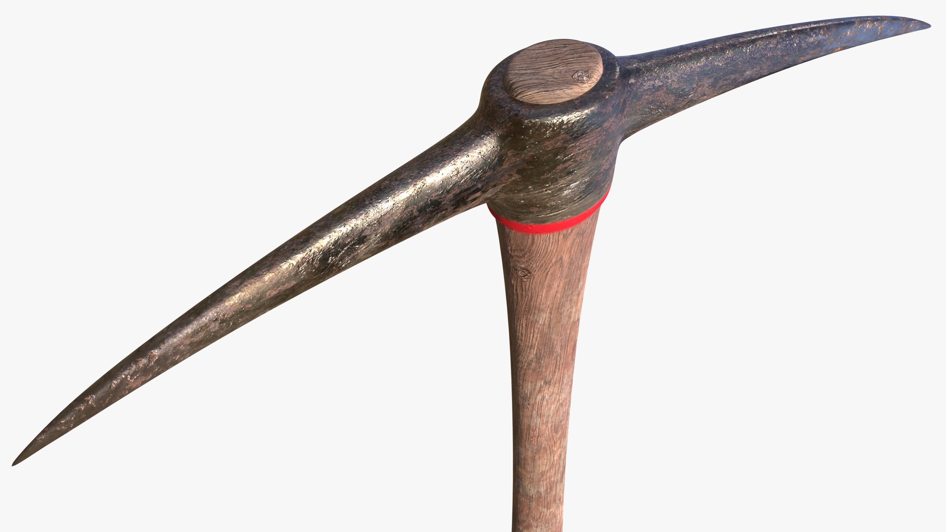 Pickaxe Old 3D Model - TurboSquid 1444769