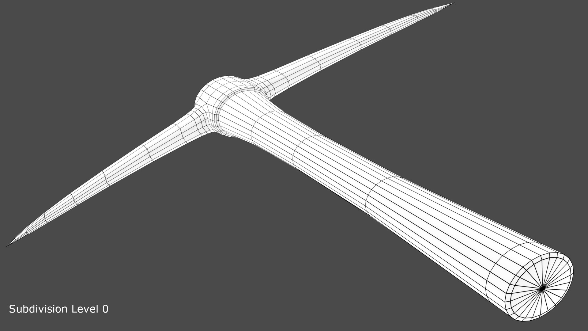 Pickaxe Old 3D Model - TurboSquid 1444769