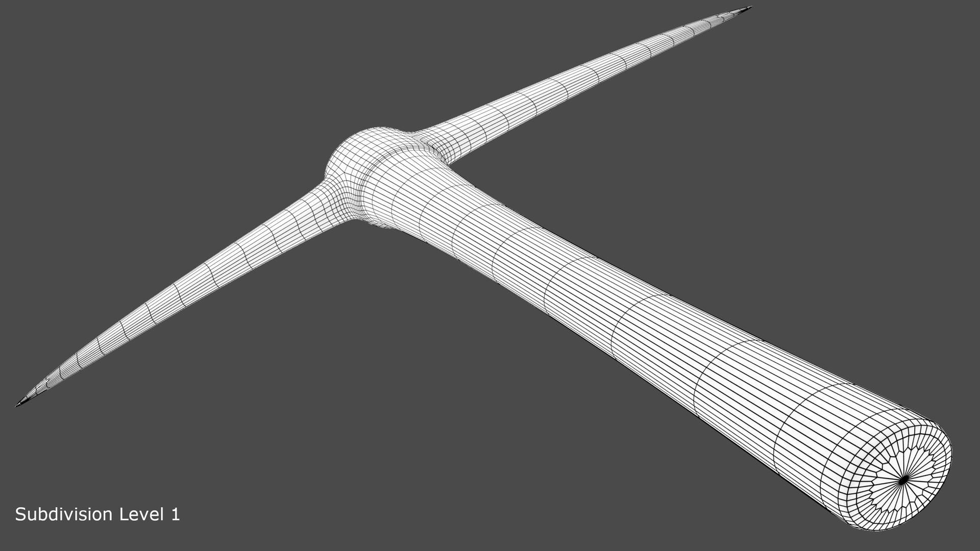 Pickaxe Old 3D Model - TurboSquid 1444769