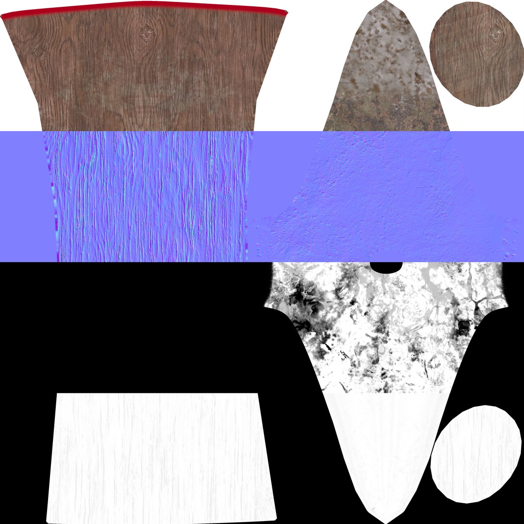 Pickaxe Old 3D Model - TurboSquid 1444769