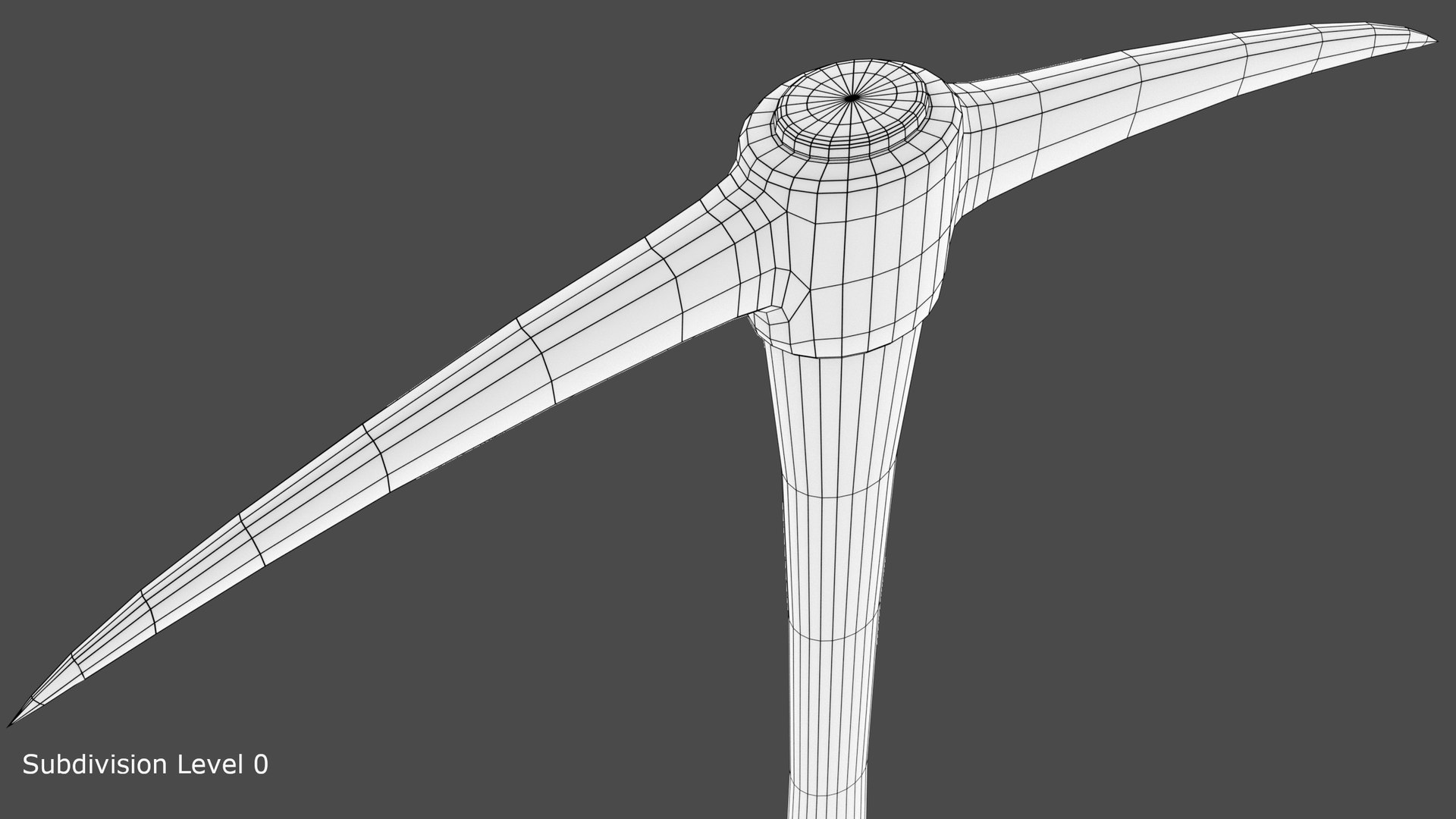 Pickaxe Old 3D Model - TurboSquid 1444769