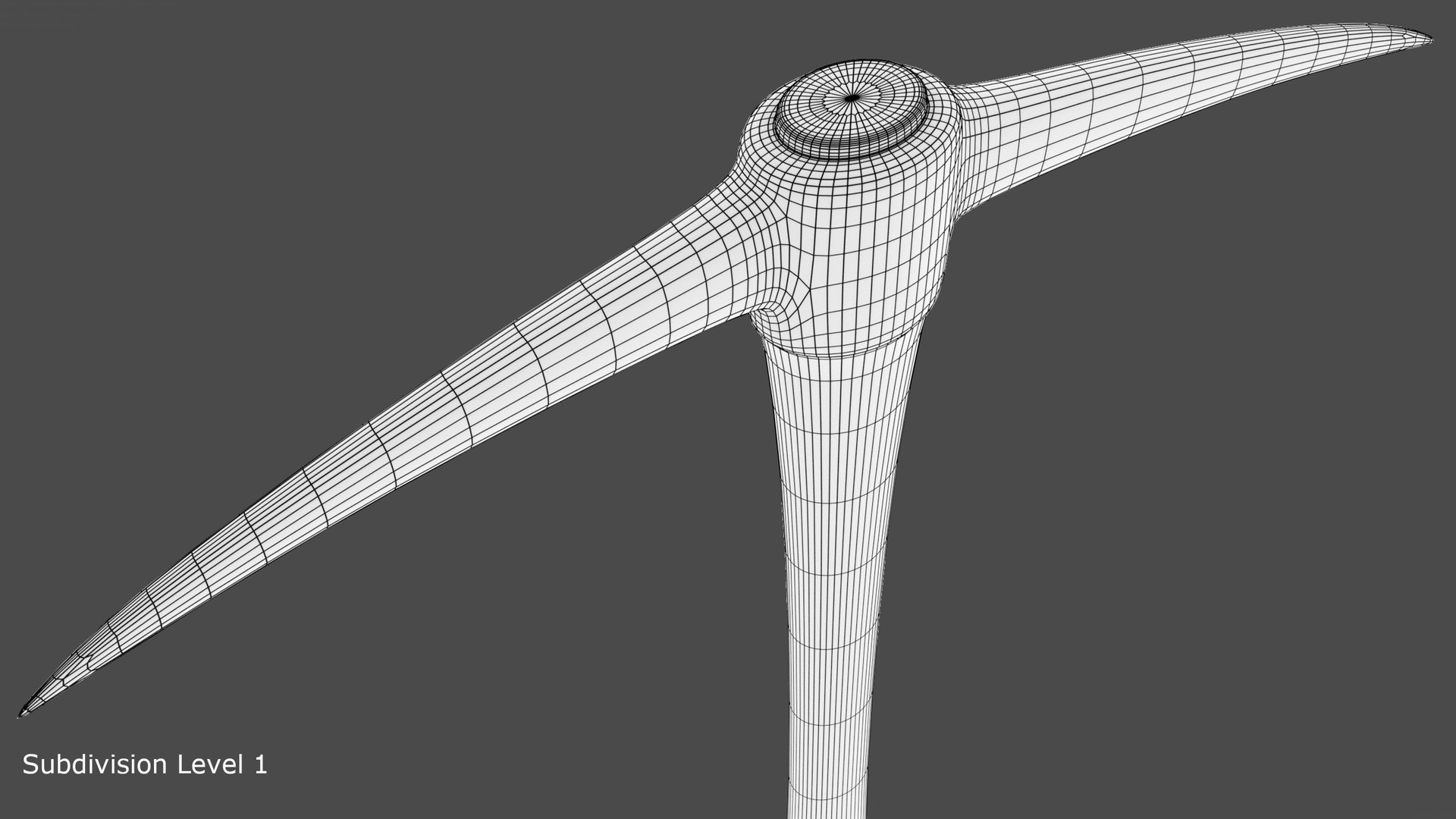 Pickaxe Old 3D Model - TurboSquid 1444769