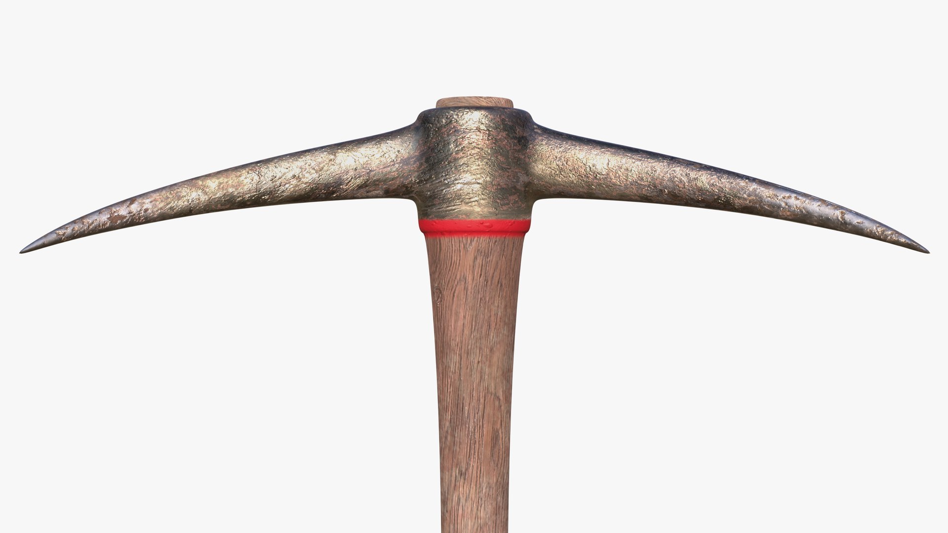 Pickaxe Old 3D Model - TurboSquid 1444769