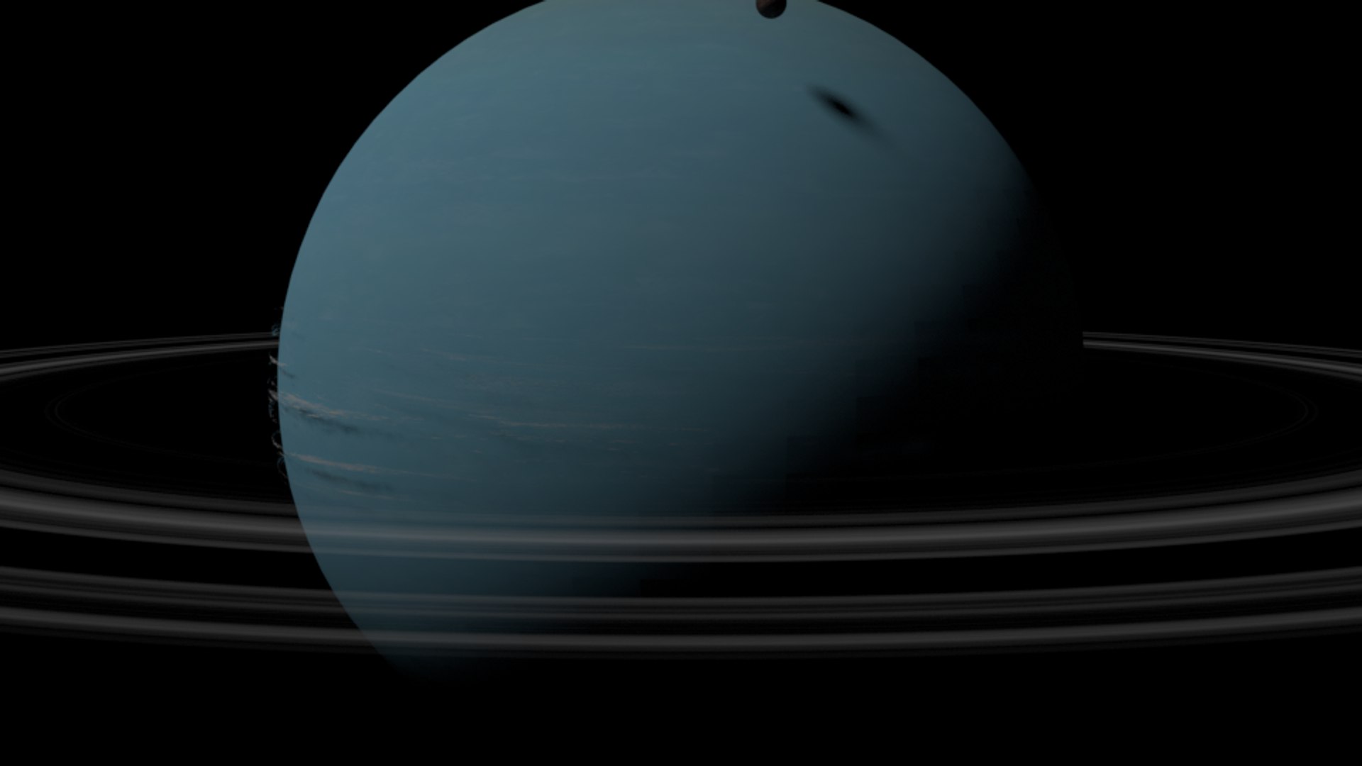 3D Uranus Satellites Planet - TurboSquid 1332835