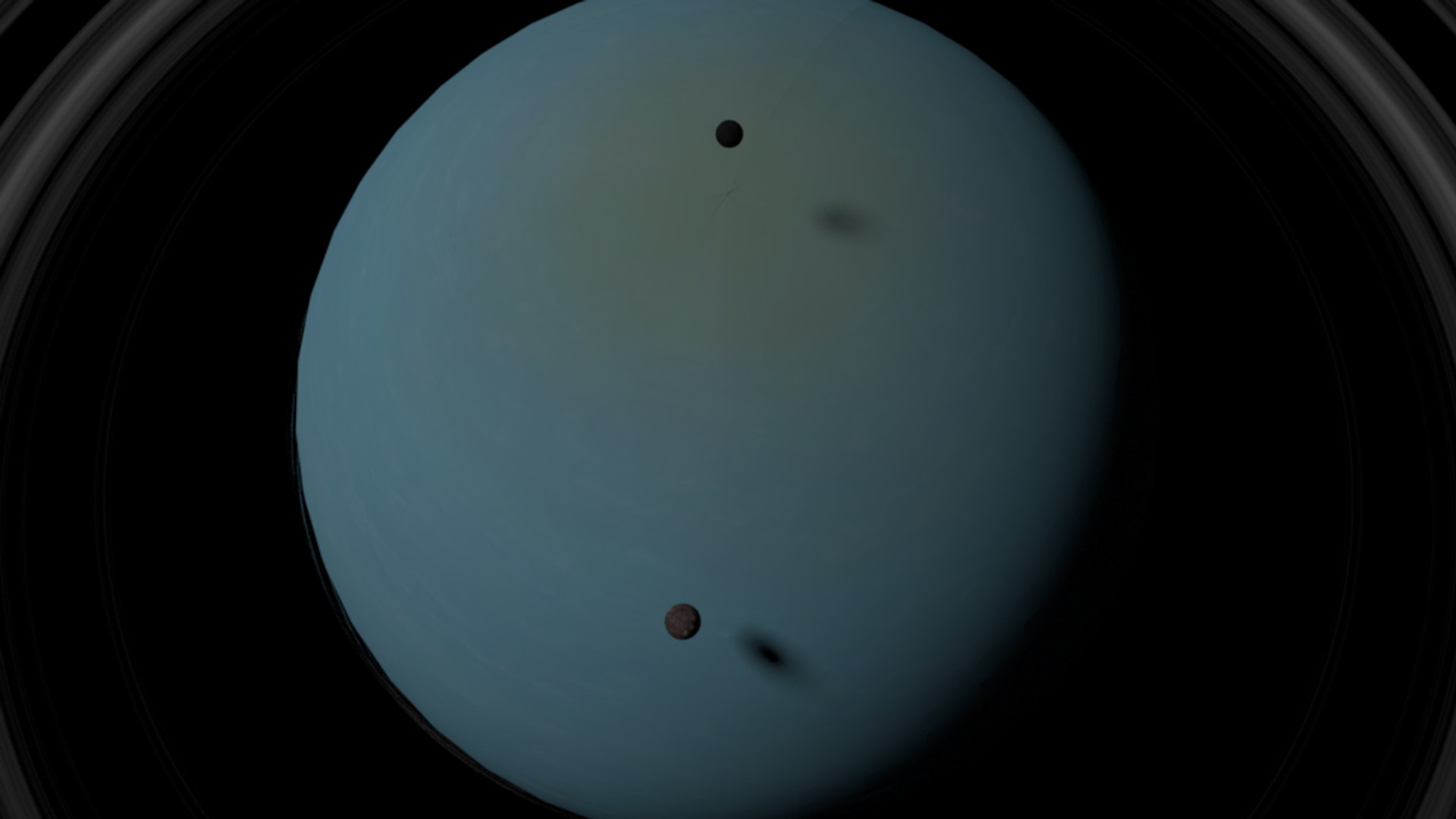 3D Uranus Satellites Planet - TurboSquid 1332835