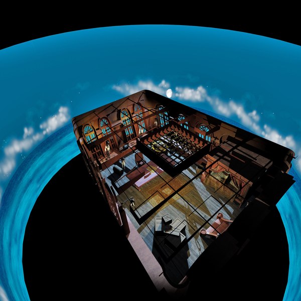 3d model pirate captain s galley