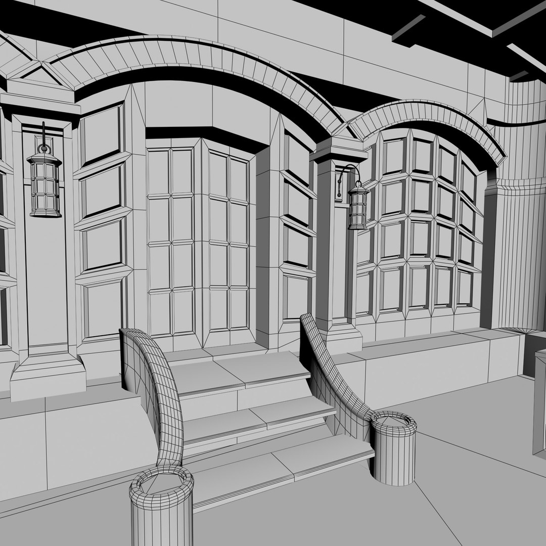 3d Model Pirate Captain S Galley