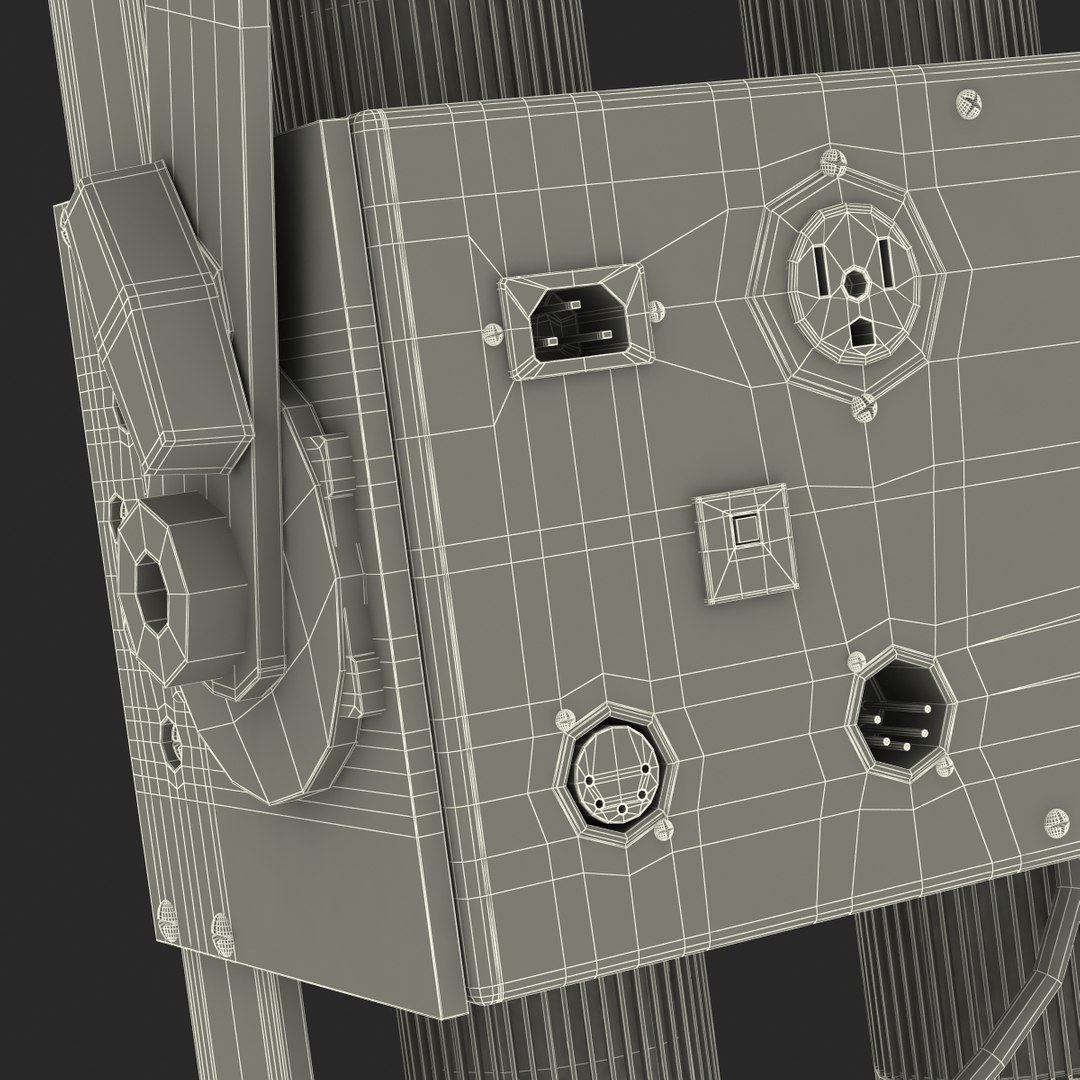 3d led theatrical blacklight generic model