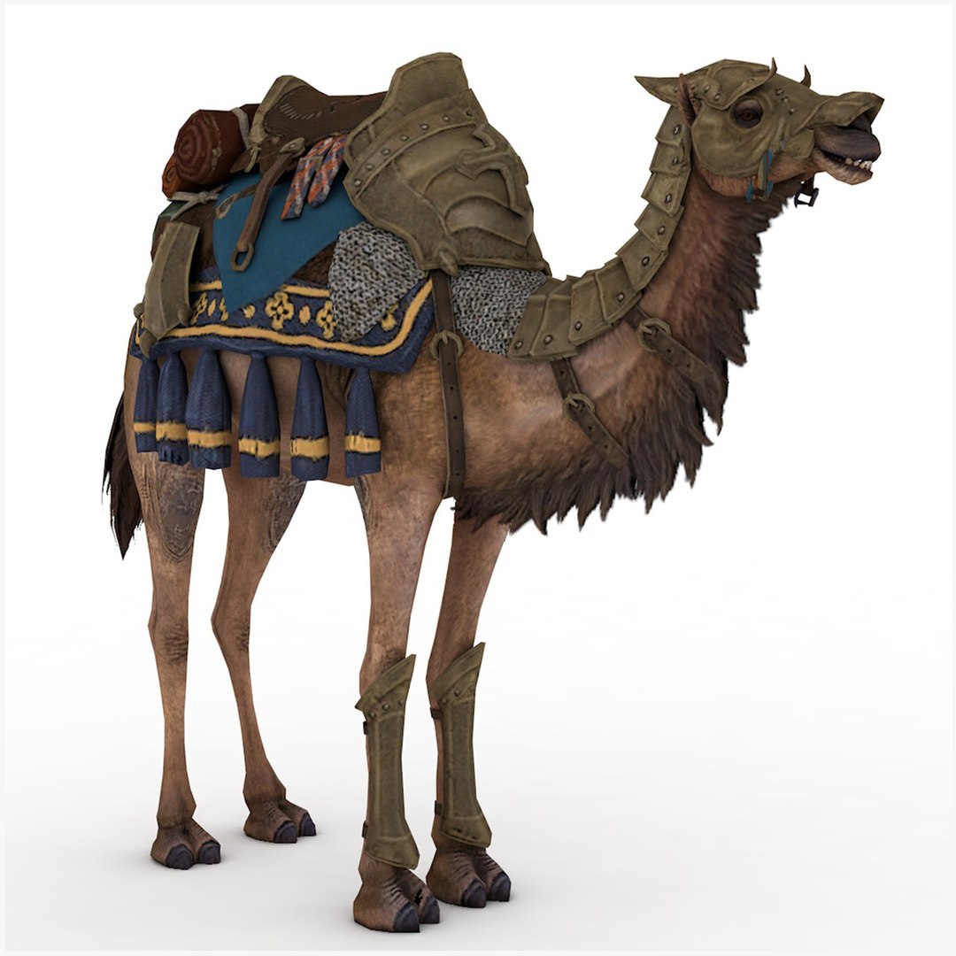 Camel Rigged And Animated 3D - TurboSquid 2374475