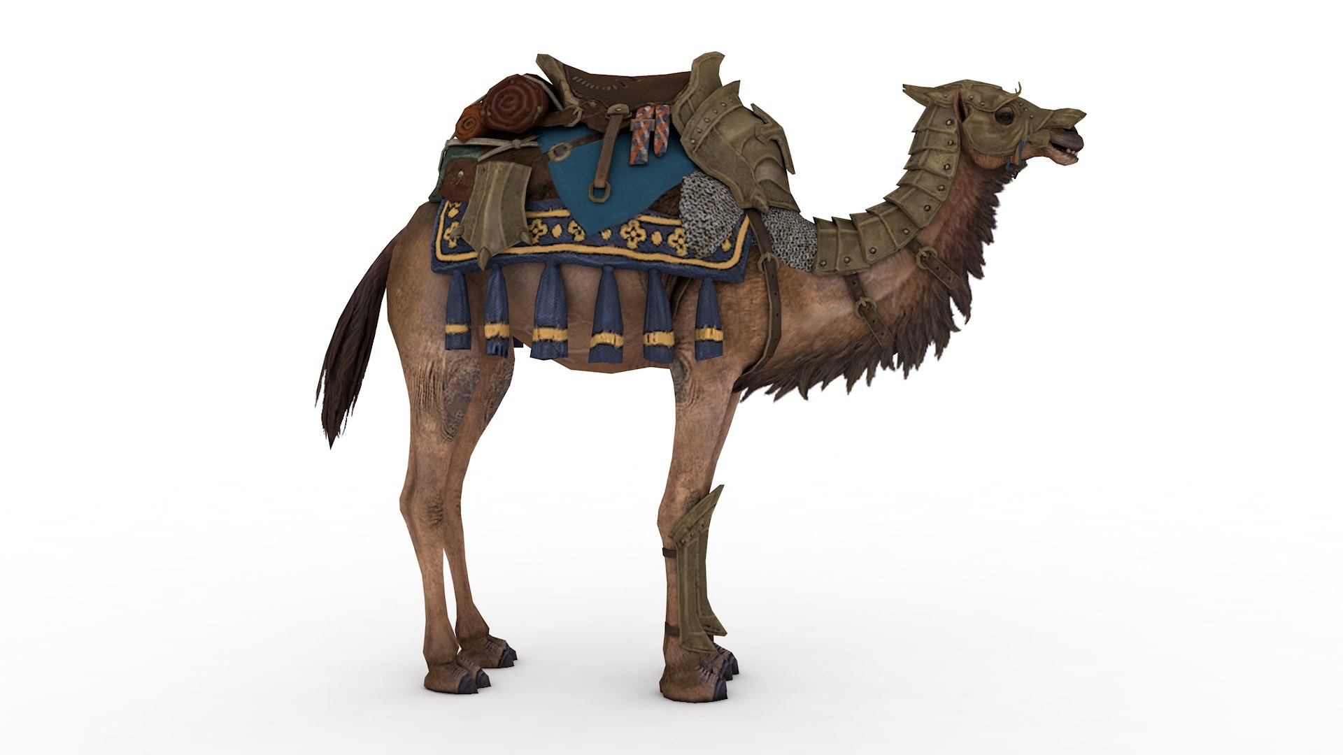 Camel Rigged And Animated 3D - TurboSquid 2374475
