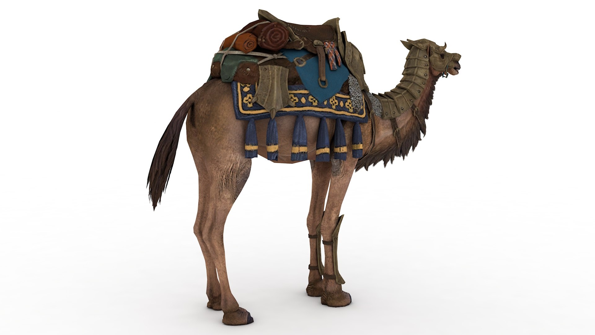 Camel Rigged And Animated 3D - TurboSquid 2374475