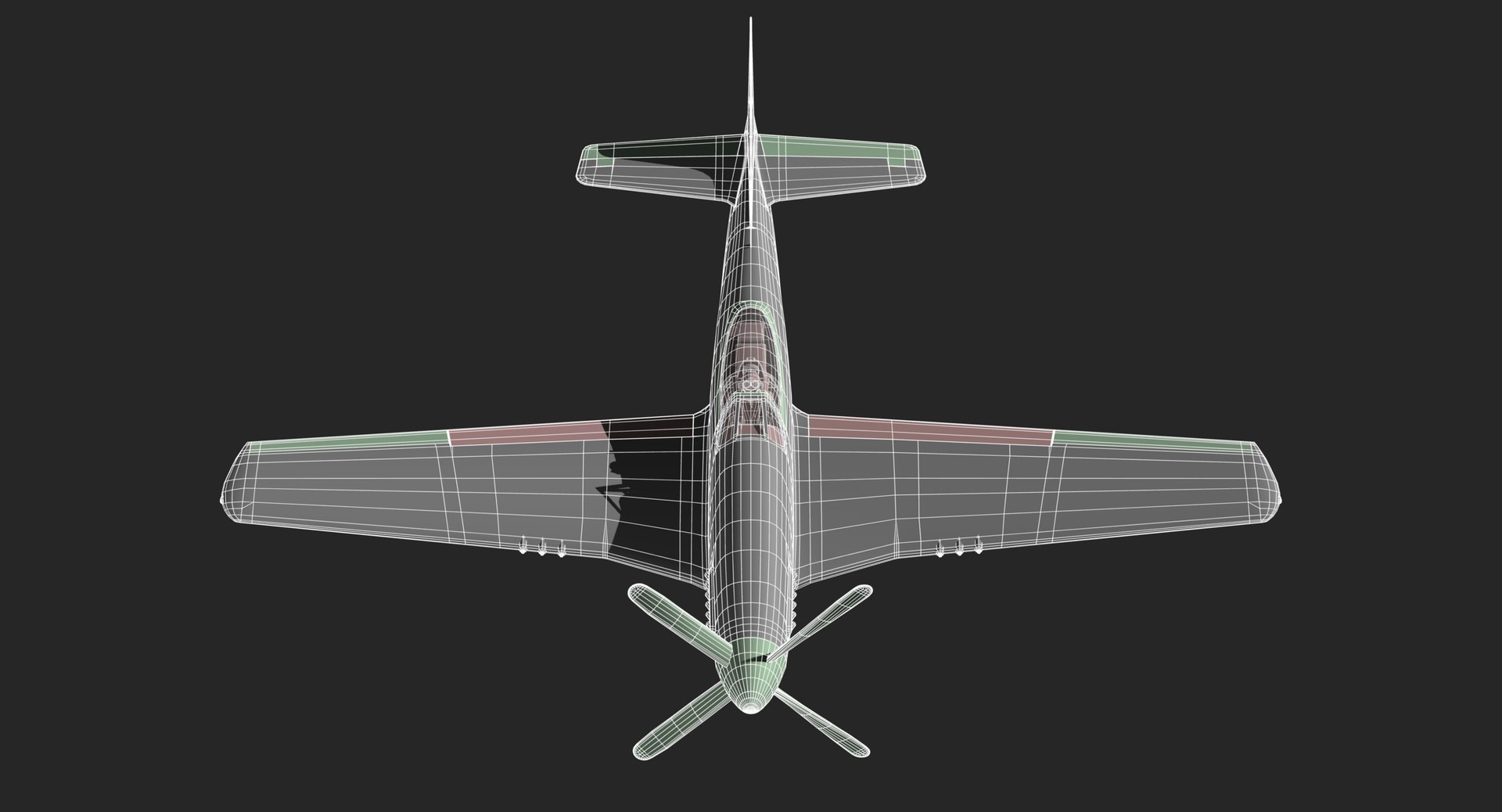 P51 Mustang Frenesi 3D model - TurboSquid 2012884