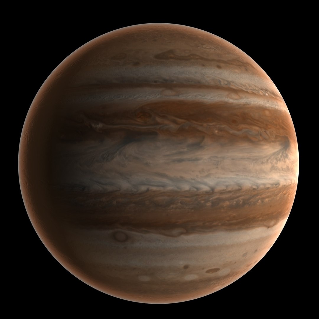 Jupiter Planet 3d Model