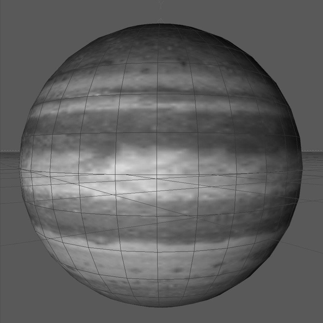 Jupiter Planet 3d Model