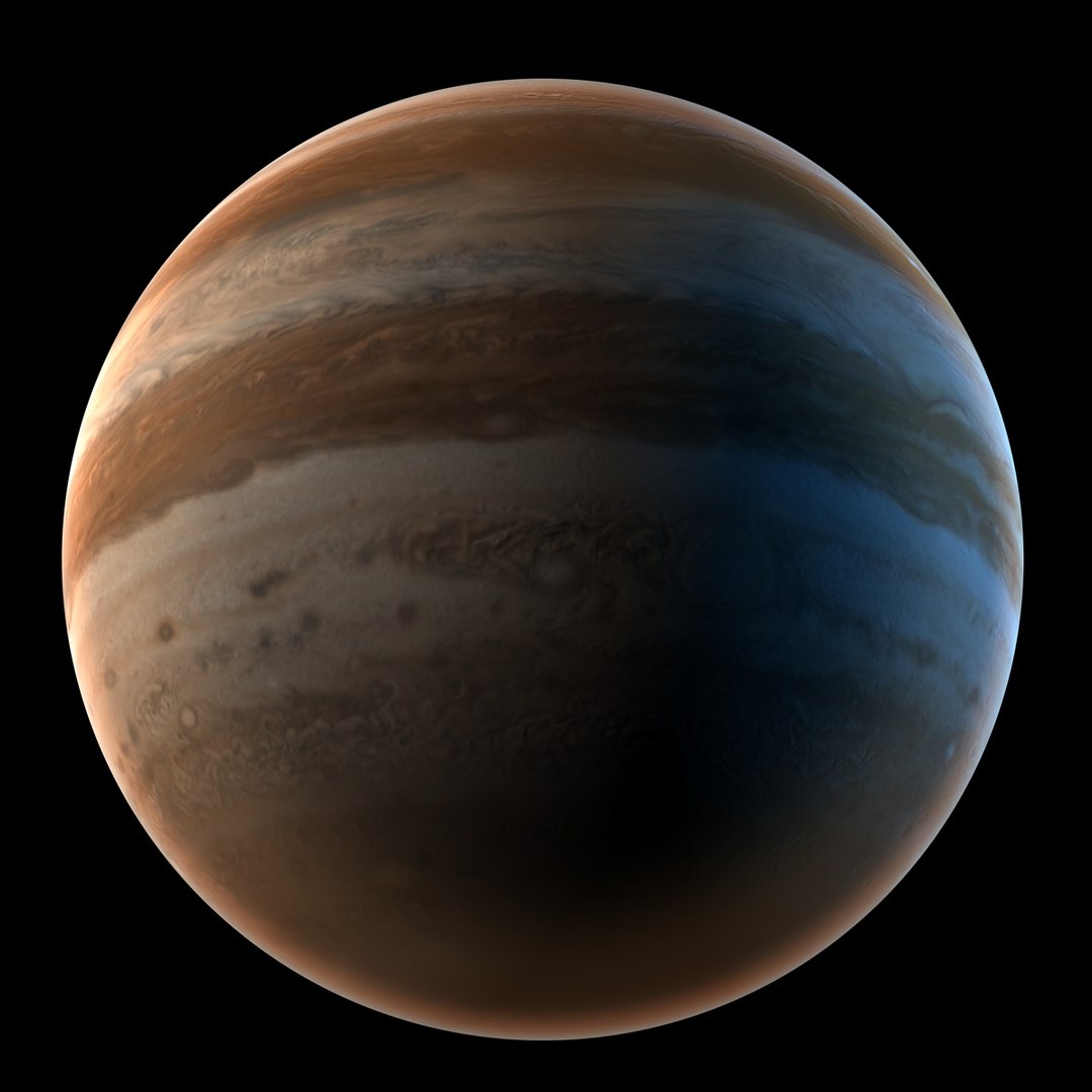 Jupiter Planet 3d Model