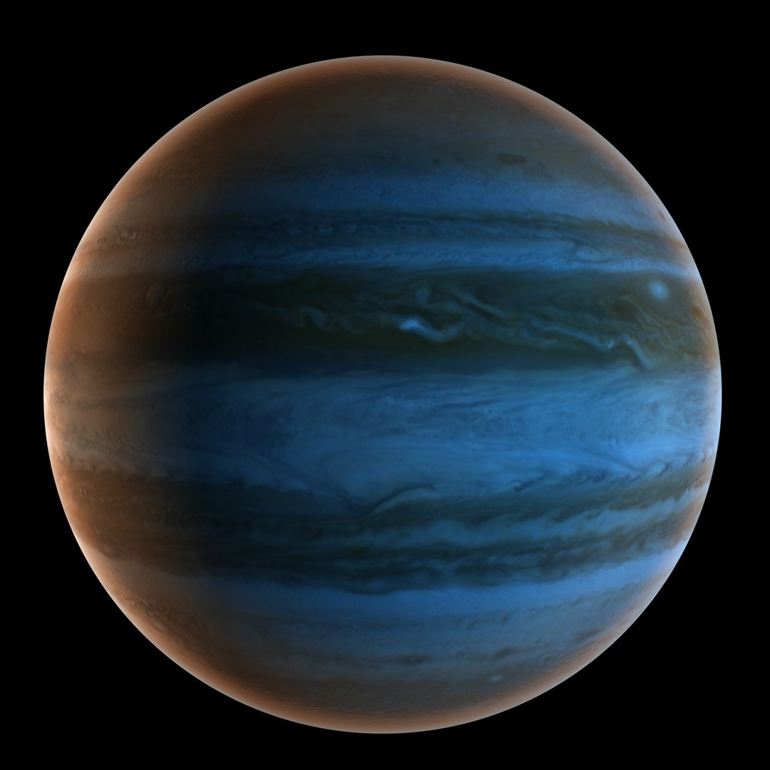 Jupiter Planet 3d Model