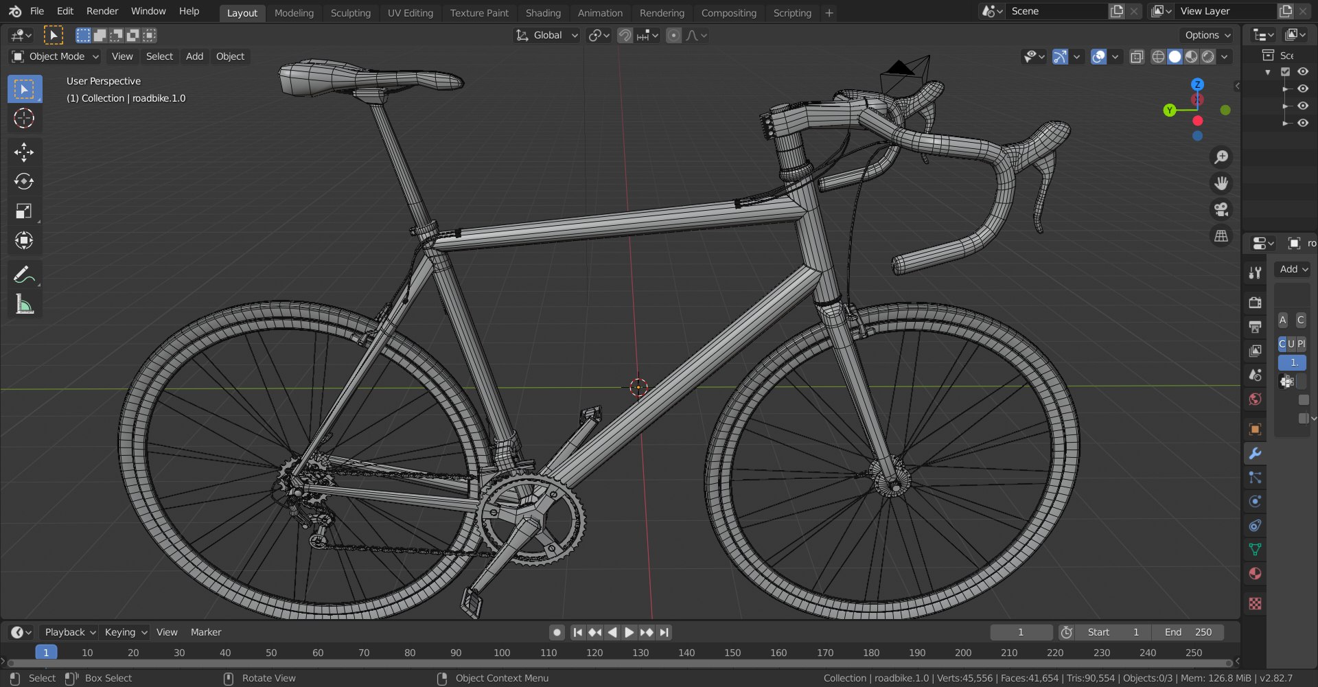 Free 3D Model Road Bike - TurboSquid 1577352